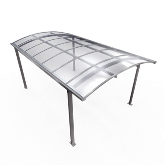 BIM objects - Free download! Carport Singulier | BIMobject