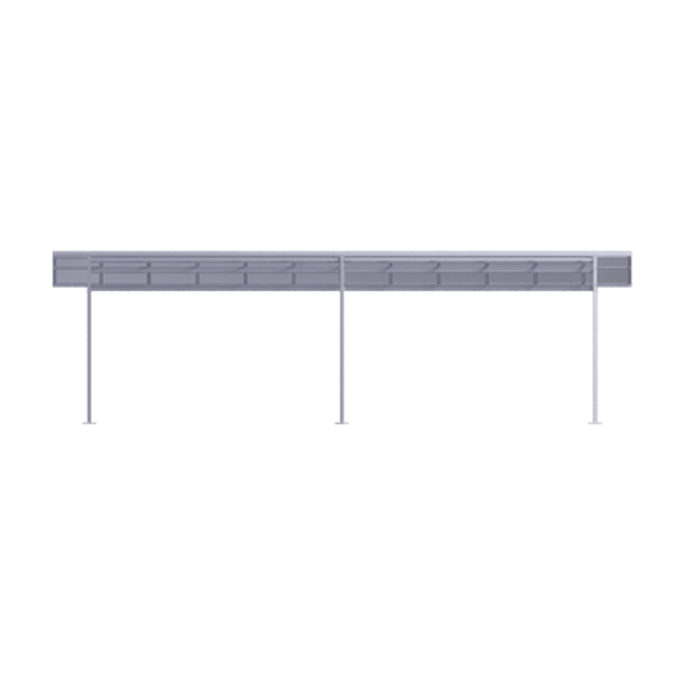 BIM objects - Free download! Carport Pluriel | BIMobject