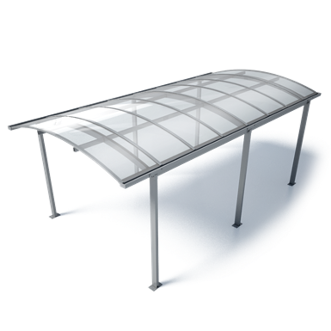 BIM objects - Free download! Carport Pluriel | BIMobject