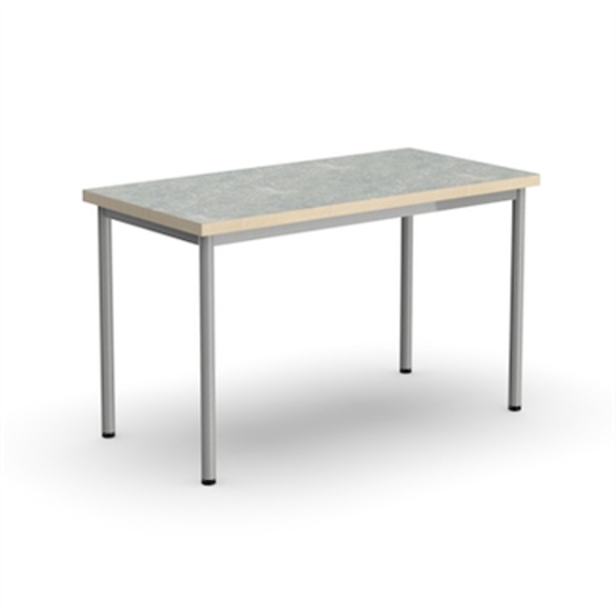 Objetos BIM - ¡Descarga gratis! Student table silent Decibel, 120 x 60 ...