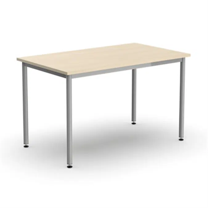 BIM objects - Free download! Student table HPL, 120 x 70 cm | BIMobject