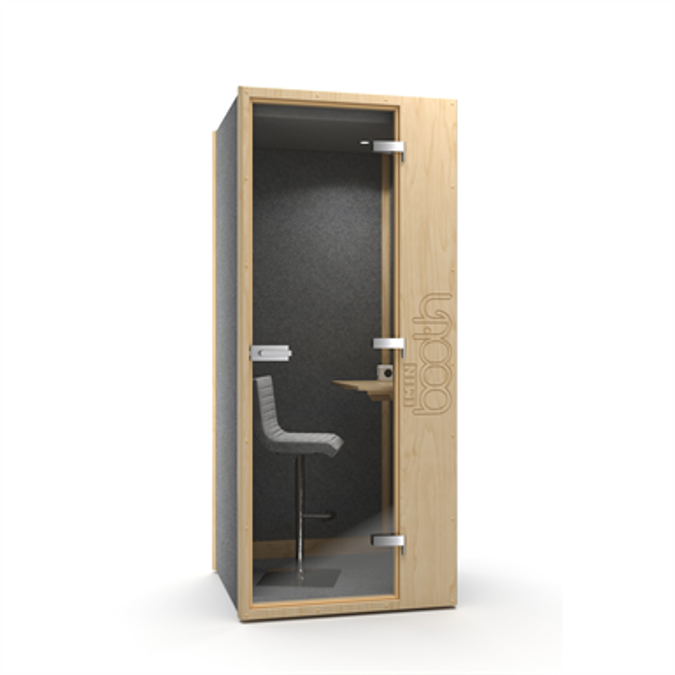 BIM objects - Free download! Phone booth YOUNG | BIMobject