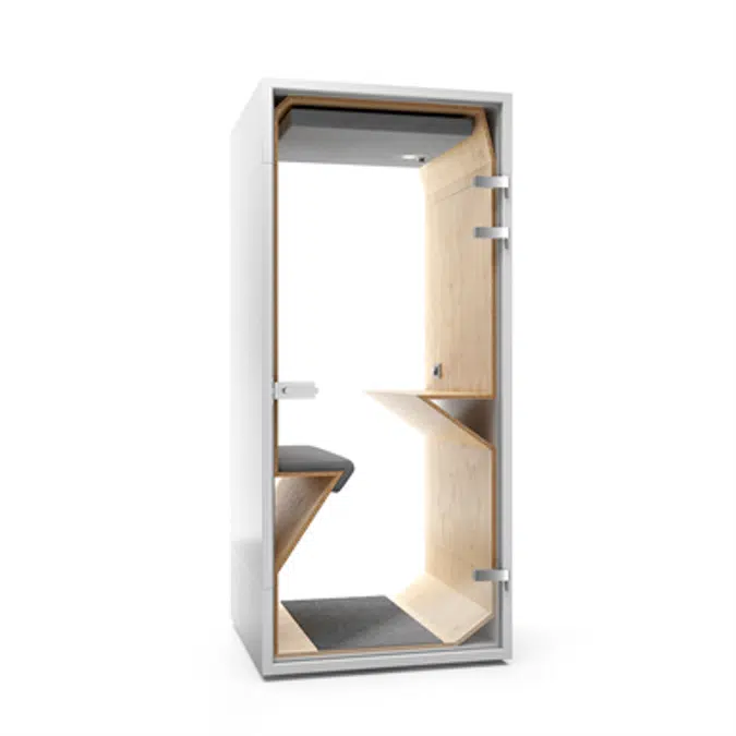 BIM objects - Free download! Phone Booth Single SHARP | BIMobject