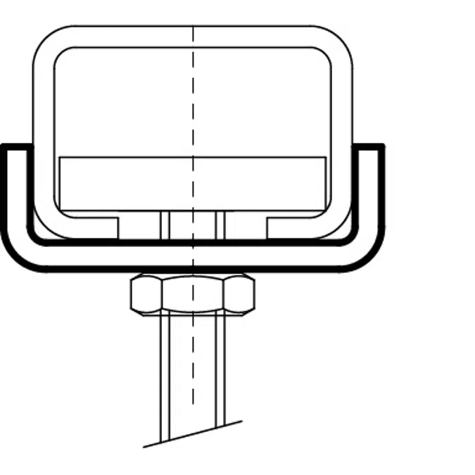 BIM objects - Free download! BIS Washer (U-shaped) | BIMobject