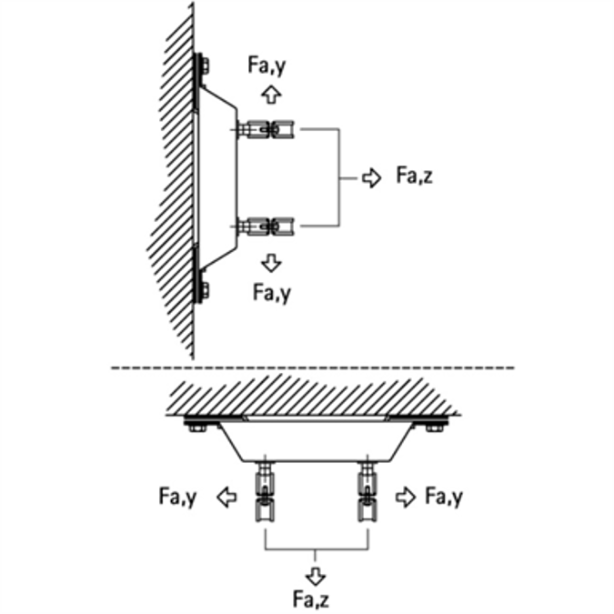 BIM objects - Free download! BIS dB-FiX® 200 Fixing Point Assembly ...