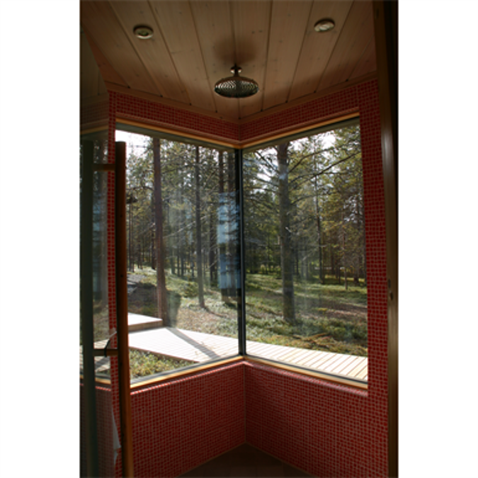 BIM objects - Free download! Corner Window | BIMobject