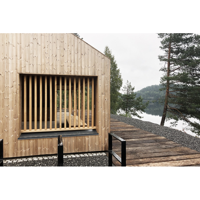 BIM objects - Free download! Thermory Pine Cladding | BIMobject
