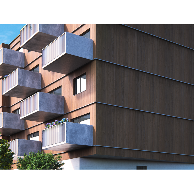 Bim Objects Free Download Benchmark Red Oak Cladding Usa Bimobject