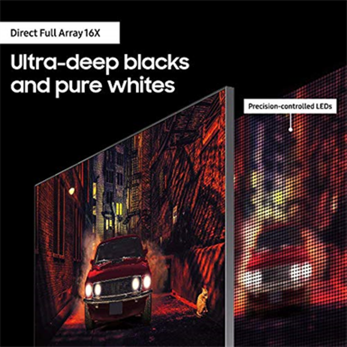 BIM objects - Free download! Samsung QN65Q90RAFXZA Flat 65-Inch QLED 4K ...