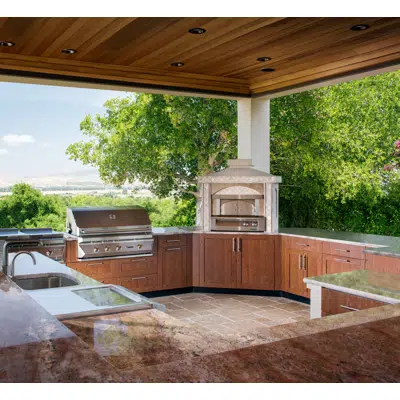 BIM objects - Free download! SketchUp Kitchen - Kitchen Cabinets ...