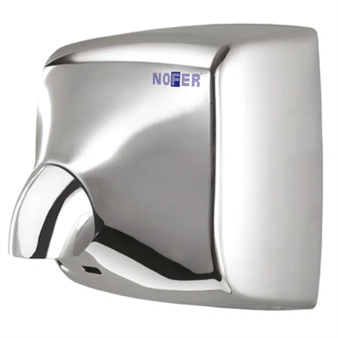 BIM objects - Free download! Windflow Hand Dryer Stainless Steel ...