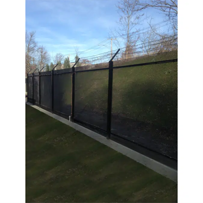 BIM objects - Free download! AMICO Amiguard Perimeter Fence System ...