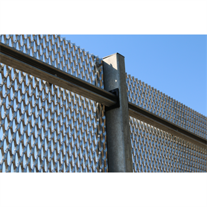 BIM objects - Free download! AMICO Amiguard Perimeter Fence System ...