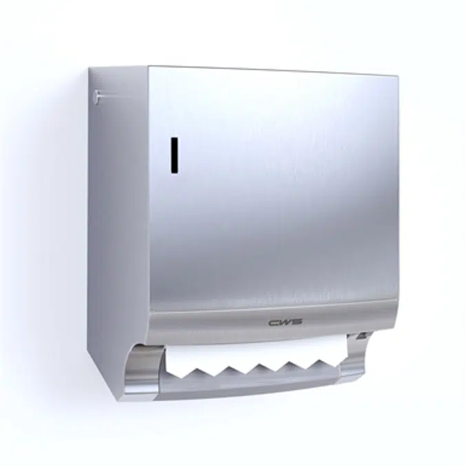 BIM objects - Free download! CWS Stainless Steel Paperroll | BIMobject
