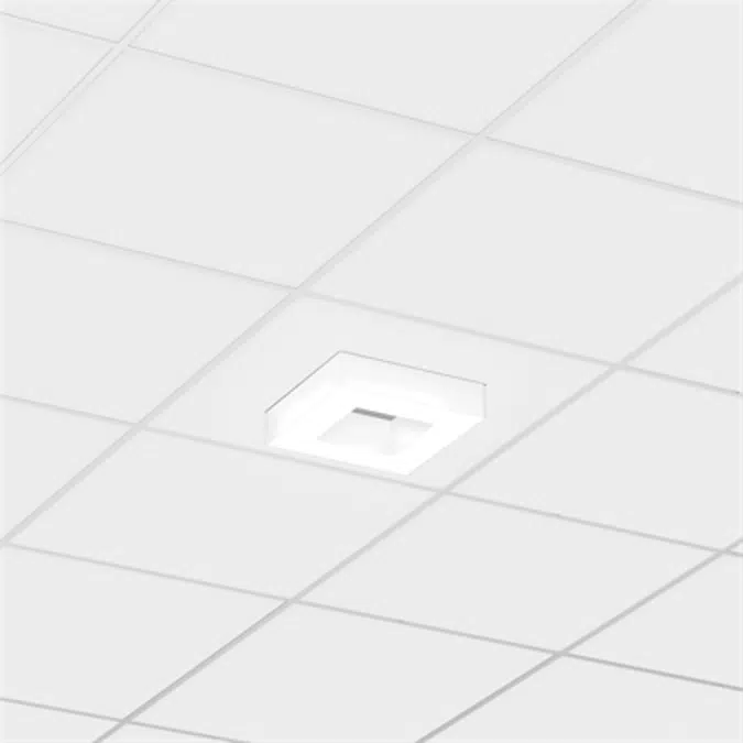 BIM objects - Free download! POLY, Recessed 1x1 | BIMobject