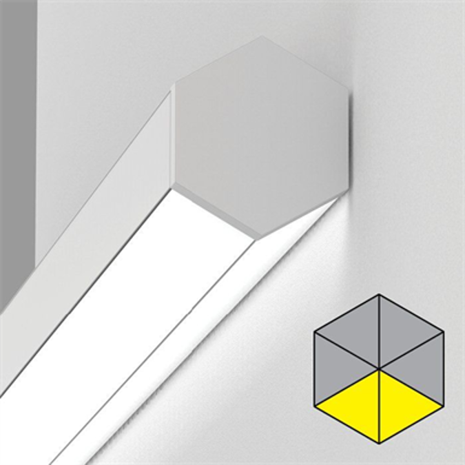 BIM objects - Free download! HEX, Wall | BIMobject