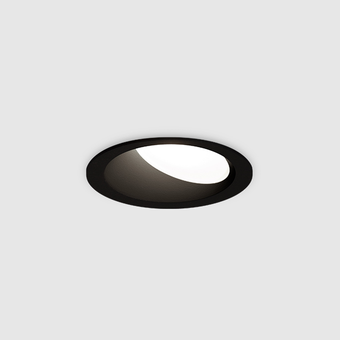 BIM objects - Free download! AERA 3 DOWNLIGHT, Recessed Round, Wall ...