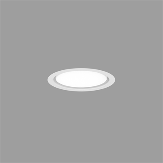 BIM objects - Free download! SHELL ROUND, Recessed 8, Direct | BIMobject
