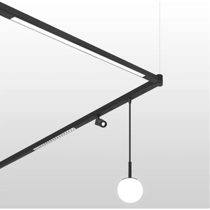BIM objects - Free download! MINI PIVOT TRACK, Pendant | BIMobject