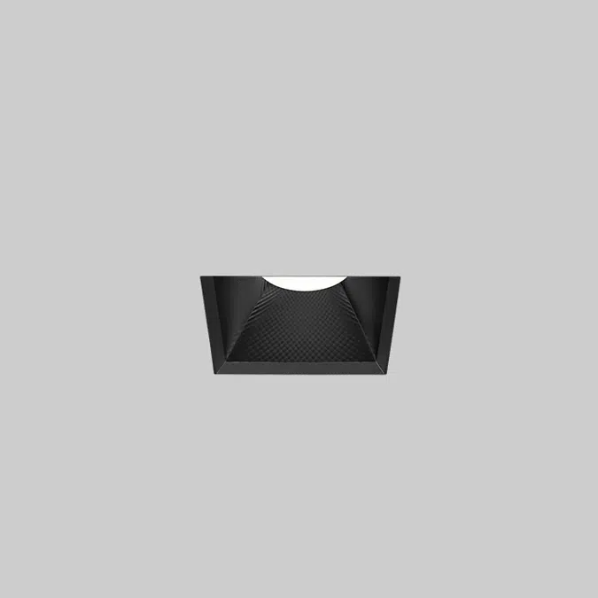 BIM objects - Free download! AERA 3 DEEP DOWNLIGHT, Recessed Square ...