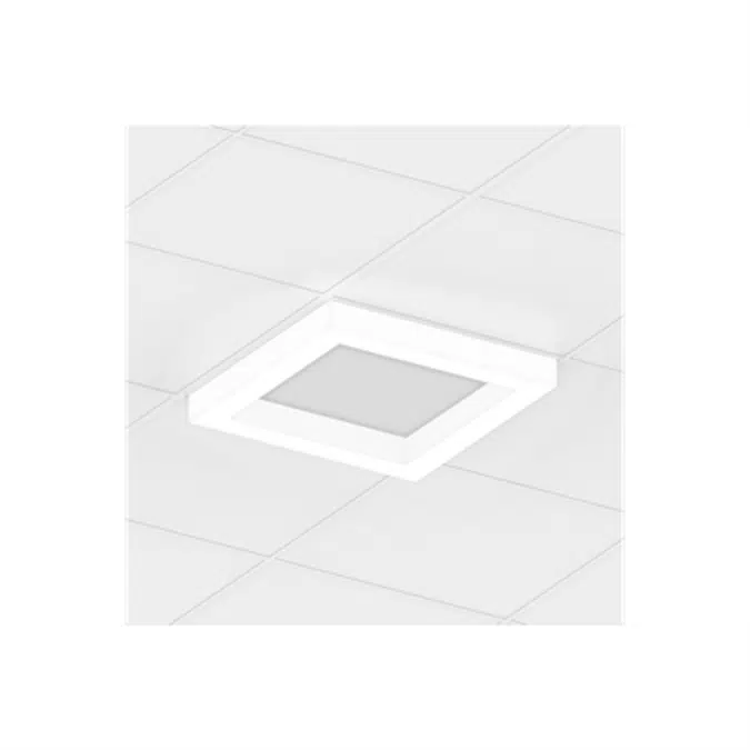 BIM objects - Free download! POLY, Recessed 2x2 | BIMobject