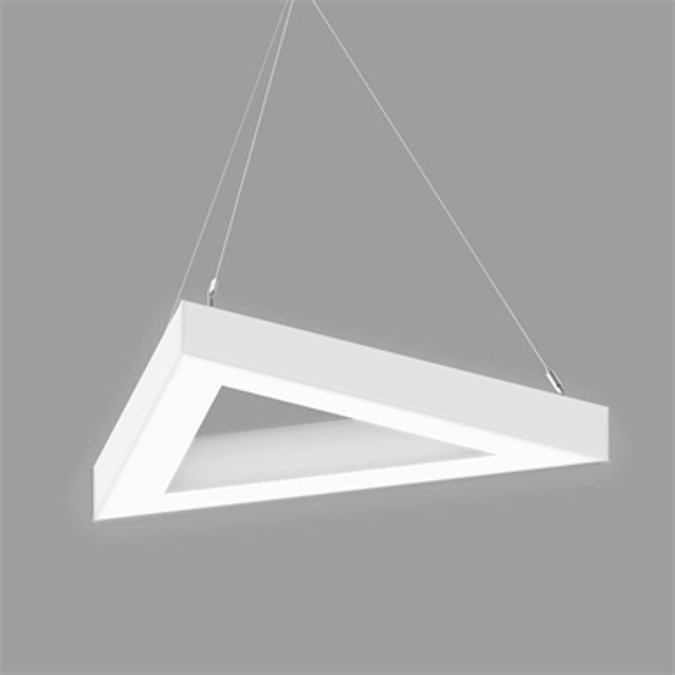 BIM objects - Free download! POLY, Pendant Triangle | BIMobject