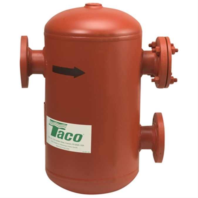 BIM objects - Free download! AC Series Air Separator, Tank Type | BIMobject