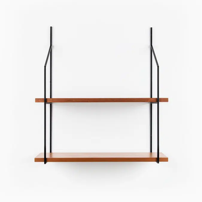 BIM objects - Free download! Verne Wall Mounted Shelves | BIMobject