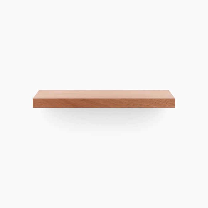 BIM objects - Free download! Aksel Wood Floating Shelves | BIMobject