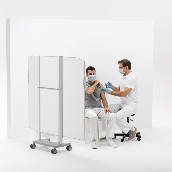 BIM objects - Free download! Silentia Hospital Mobile Bed End Privacy ...