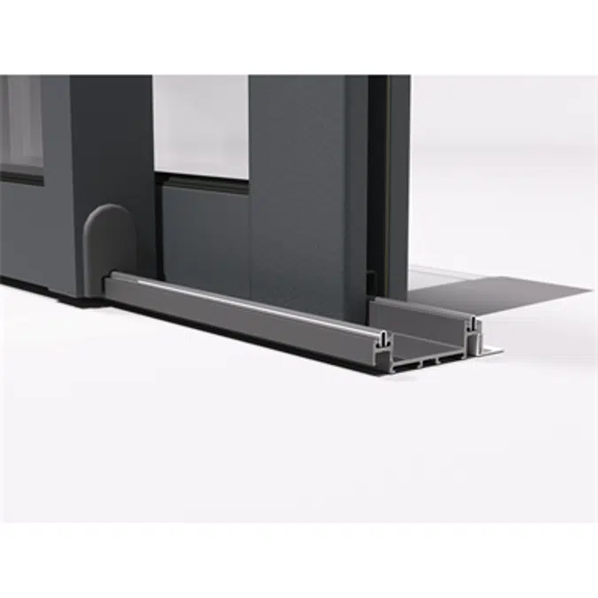 BIM objects - Free download! iSlide#neo 2-Leaf Sliding Door - Face ...
