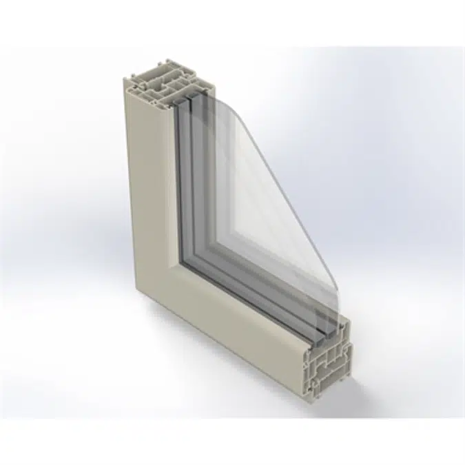 BIM objects - Free download! Zendow#neo Single Window - Block frame ...