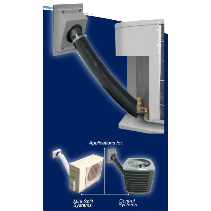 BIM objects - Free download! TGS-575 - AIREX TITAN OUTLET™ HVAC Pipe Penetration Wall Seal ...