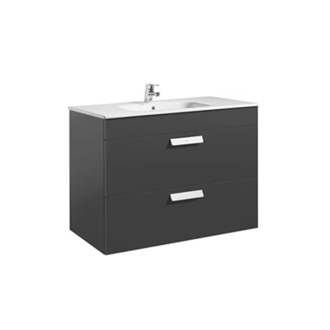 BIM objects - Free download! DEBBA 1000 Base unit w/ 2 drawers and ...