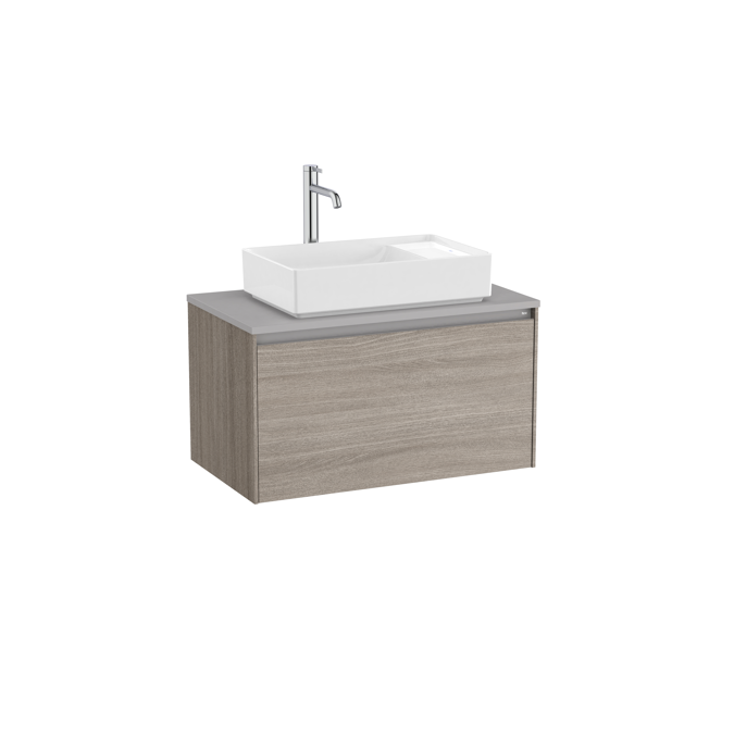 Objetos BIM - ¡Descarga gratis! ONA Base unit for over countertop basin with one drawer) | BIMobject