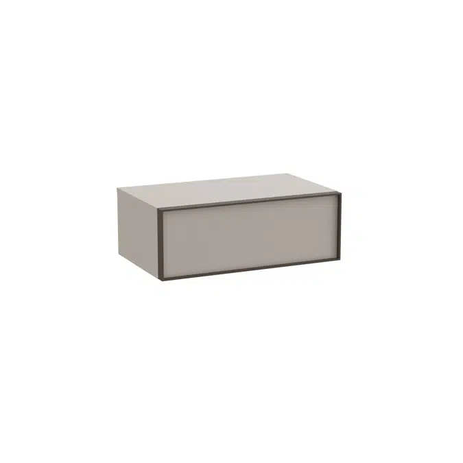 BIM objects - Free download! Inspira Auxiliary unit with one drawer ...