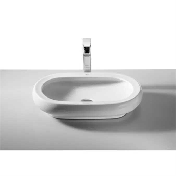 BIM objects - Free download! ART Over countertop vitreous china basin ...