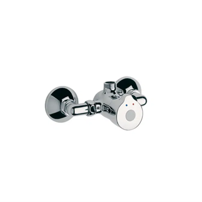 Objetos BIM - ¡Descarga gratis! SPRINT Self-closing wall-mounted shower ...