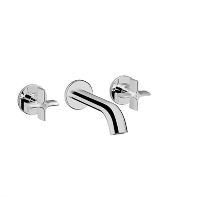 BIM objects - Free download! ARMANI - BAIA 3-hole built-in basin mixer ...