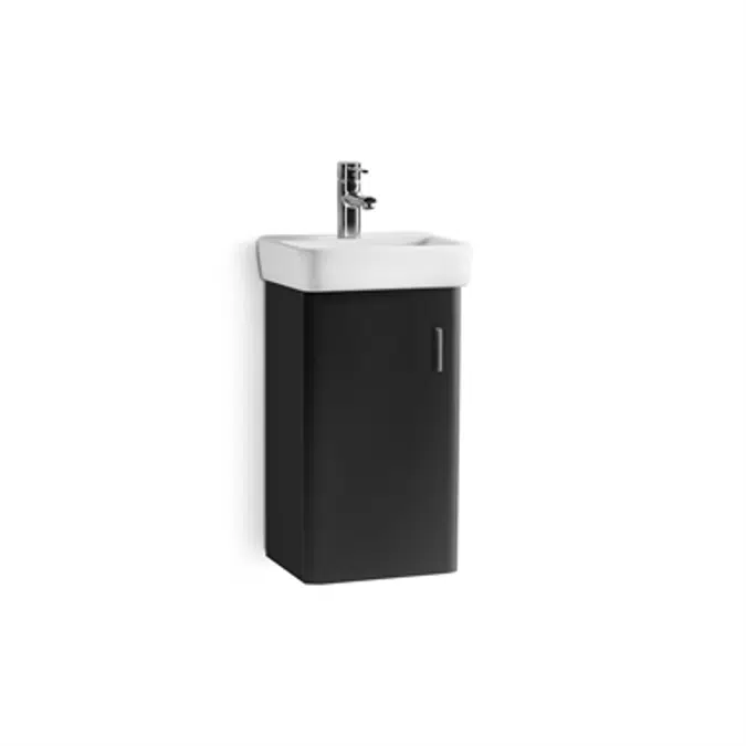Objetos BIM - ¡Descarga gratis! SENSO SQUARE 350 Base unit and basin ...