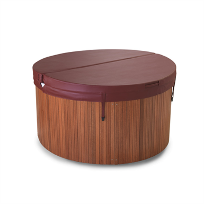 BIM objects - Free download! BROADWAY Spa Round with panels | BIMobject