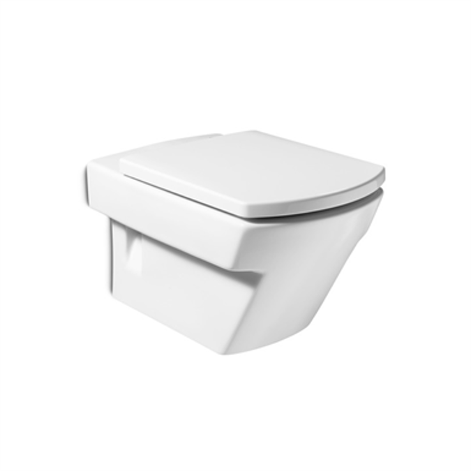 BIM objects - Free download! HALL Wall-hung Toilet | BIMobject