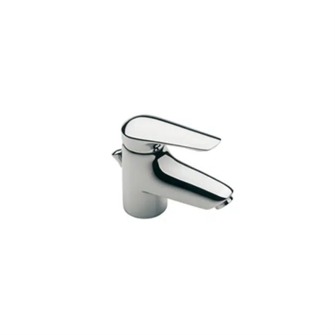 Objetos BIM - ¡Descarga gratis! MONOJET Basin mixer with chain ...