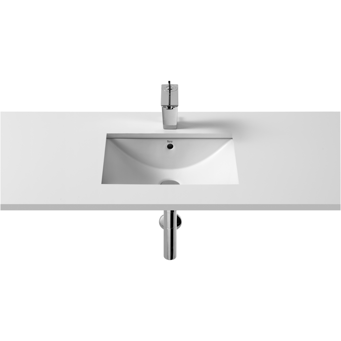 BIM objects - Free download! DIVERTA Under countertop vitreous china ...