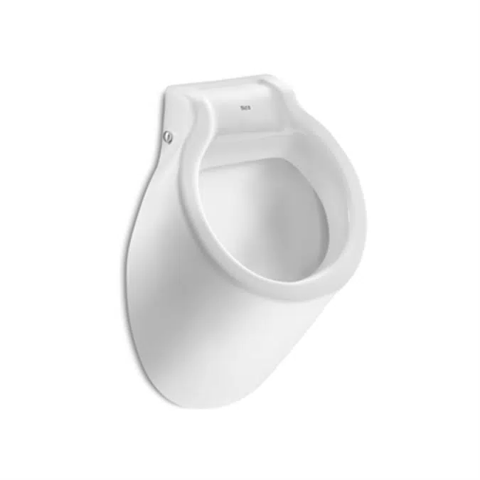 BIM objects - Free download! SPUN urinal with back inlet | BIMobject