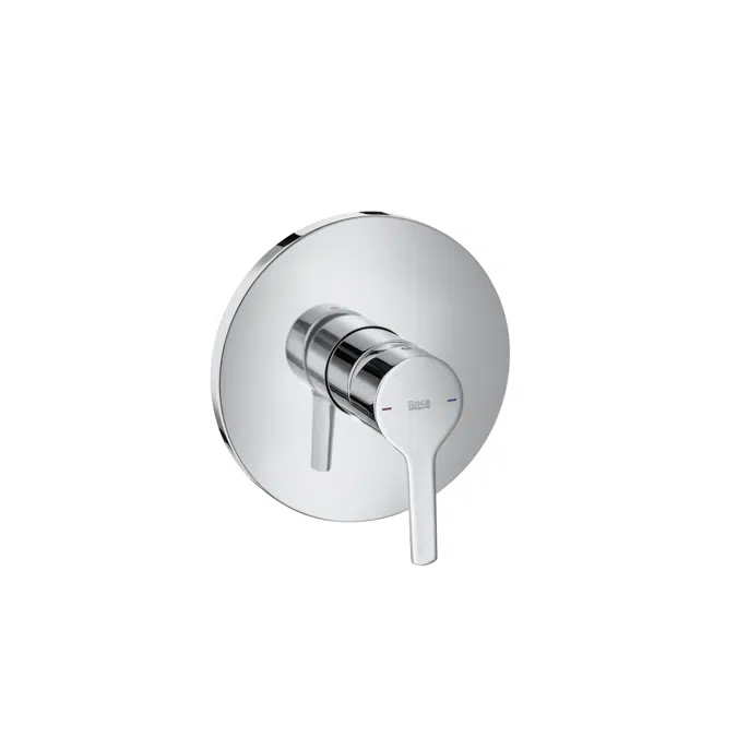 BIM objects - Free download! MALVA Built-in 1 way mixer | BIMobject