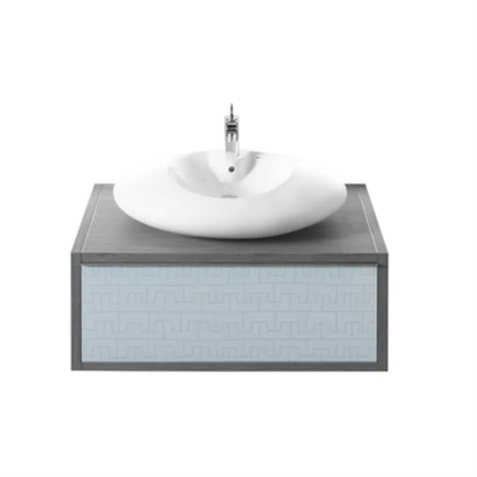 Objetos BIM - ¡Descarga gratis! VERANDA Over countertop basin | BIMobject