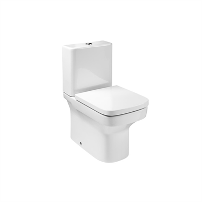 BIM objects - Free download! Dama Vitreous china close-coupled WC with ...