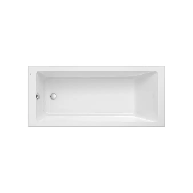 BIM objects - Free download! Vythos Rectangular acrylic bath | BIMobject