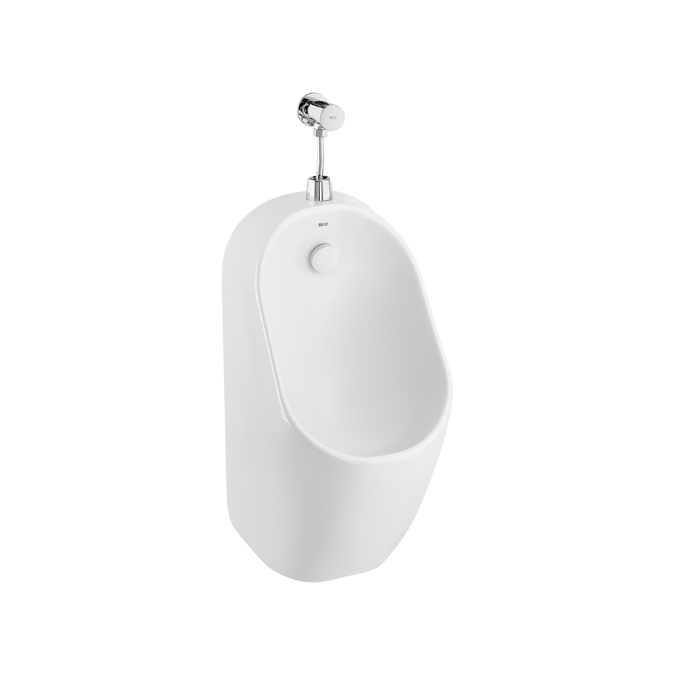 BIM objects - Free download! PROTON Rimless vitreous china urinal, top ...